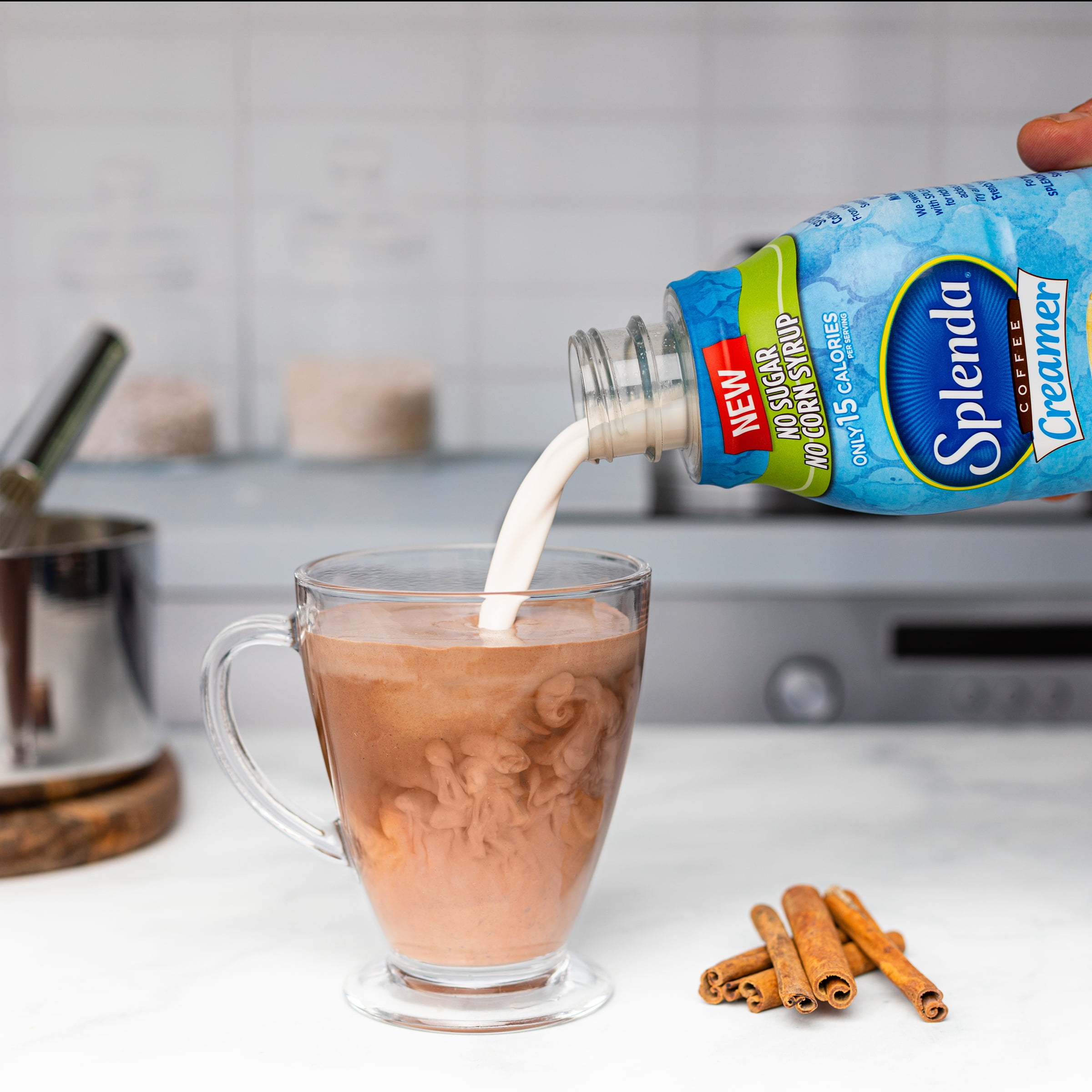 Splenda French Vanilla Liquid Coffee Creamer 32 fl oz Bottle