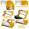 2 PCS 2 Inch Packing Tape Gun with Ergonomic Grip Heavy Duty Sealing ...