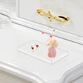 Acrylic Vanity Tray for Bathroom Counter, Clear Storage Organizer for ...