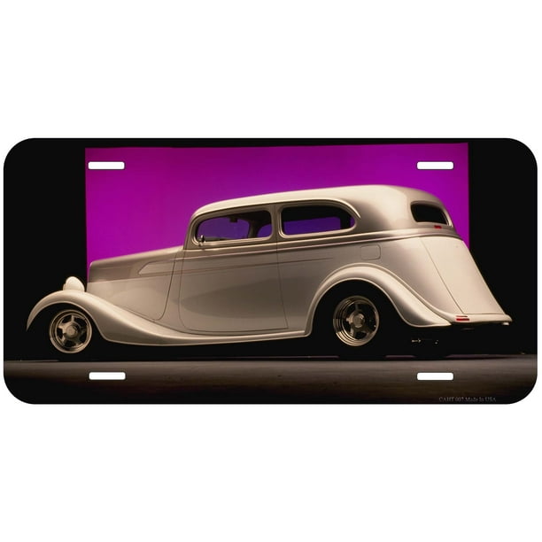 Hot Rod Car TAG07 Novelty Auto License Plate - Walmart.com