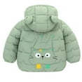 Darzheoy Winter Down Coats for Kids Baby Boys Girls Light Puffer Padded Jacket Bear Hoodies ...