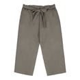 Avtoify Girl's-Linen Long Pants Children's Wide Leg-Tenths Pants with ...
