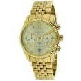Original Michael Kors Women's Wrist Chronograph Lexington Gold-Tone ...