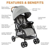 Contours Quick® Lightweight Travel Stroller, Compact Newborn Stroller ...