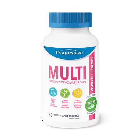 Progressive MultiVitamin for Active Women 30 Capsules | Walmart Canada