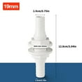 Plastic Thru Hull Connector Versatile 3/4" Thru Hull Fitting for ...