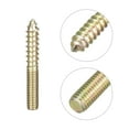 M5x40mm Hanger Bolts, 12 Pack Double Ended Thread Dowel Screws for Wood ...