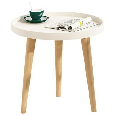Veryke Side Table, Mobile Snack Table for Coffee Laptop Tablet ...