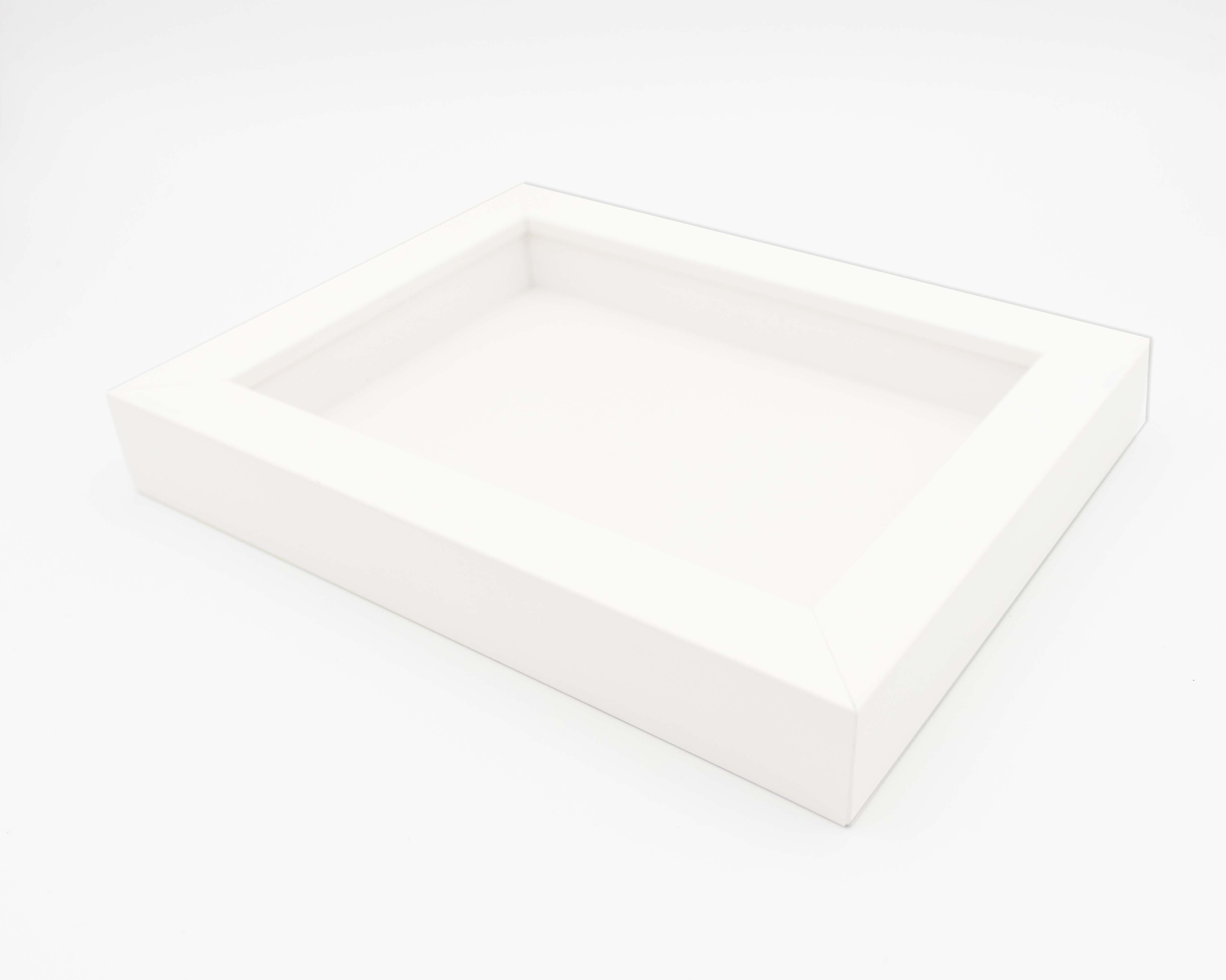 18x10 White Shadowbox Frame - Shadow Box Frame Interior Size 18x10 by 1 ...