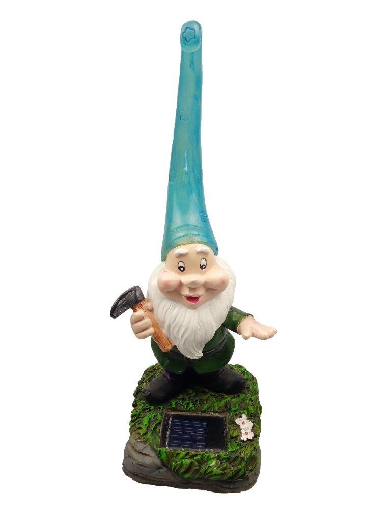 Lightahead® Solar Powered Santa Lights - Figurine Santa light Elves ...