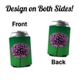 Allium Flower Purple Watercolor Drink Beer Soda Insulated Sleeve Holder ...