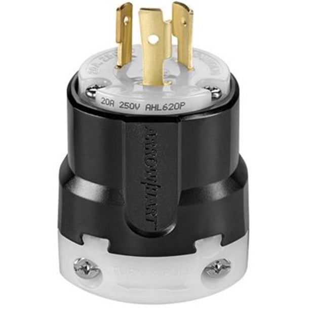 Cooper Wiring AHCL620P Coded Industrial Grade Ultra Grip Locking Plug ...