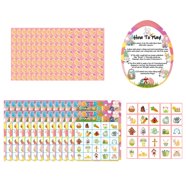 Low Vision Bingo Cards -10 cards - Walmart.com