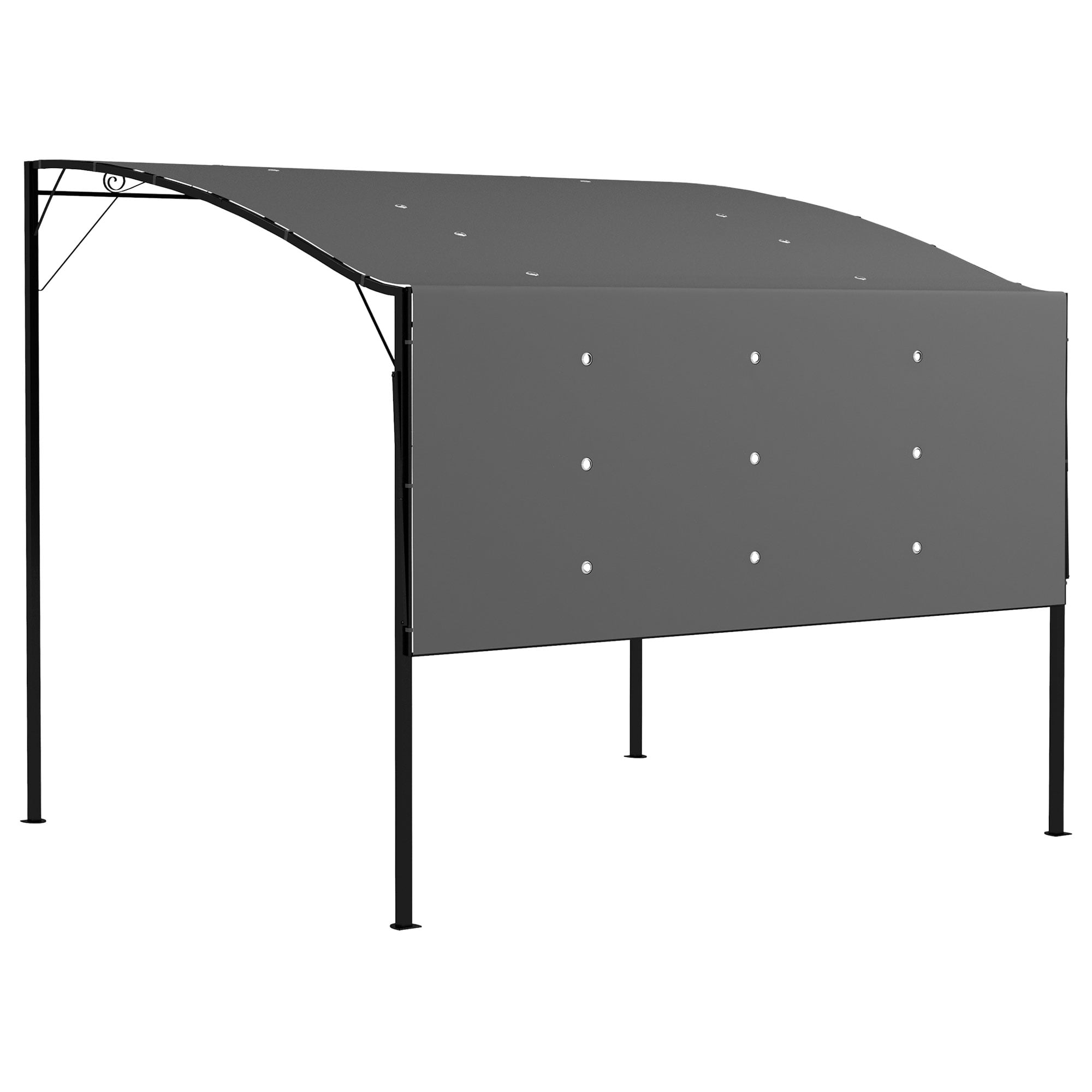 Click here for Outsunny 10x8ft Metal Gazebo With Extendable Side... prices
