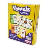 Junior Learning Vowel Puzzles Set - Match Long & Short Vowels With ...
