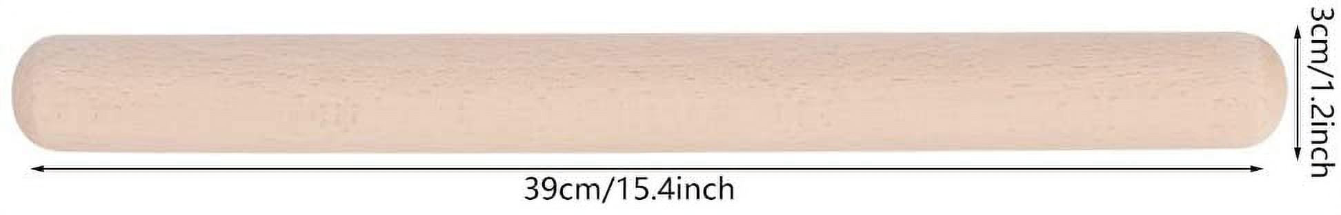 Home Solid Wood Rolling Pin Cake Pastry Pizza Rolling Pin Baking Tool ...