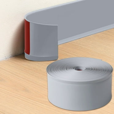 Art3d 96'' x 3.15'' Wall Baseboard Molding Trim,High Impact Polystyrene ...