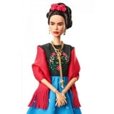 Barbie Inspiring Women Series Frida Kahlo Doll, Iconic Fringe Shawl ...