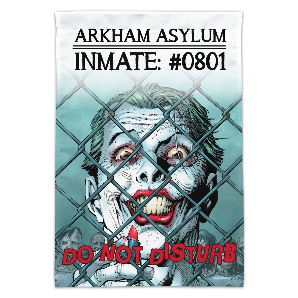Batman Joker Inmate Do Not Disturb Garden Yard Flag - Walmart.com