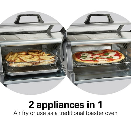 Hamilton Beach Sure Crisp Air Fryer Toaster Oven with Easy Reach Door ...