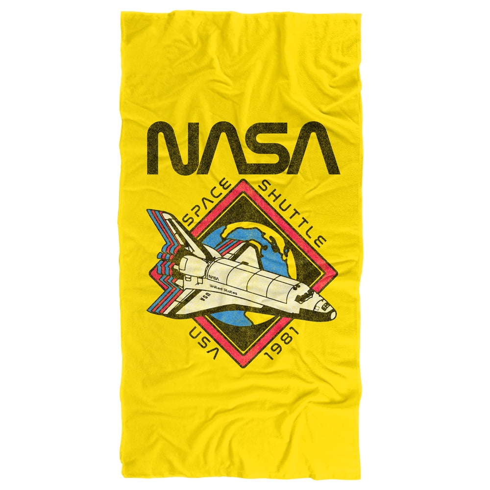 NASA 1981 Officially Licensed Beach Towel 30' X 60' - Walmart.com