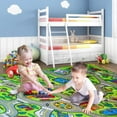 Toyvelt Kids Educational City Life Play Mat - Toddler Toy Trucks ...