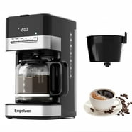 Mr. Coffee 12-Cup Programmable Coffeemaker, Rapid Brew, Red - Walmart.com