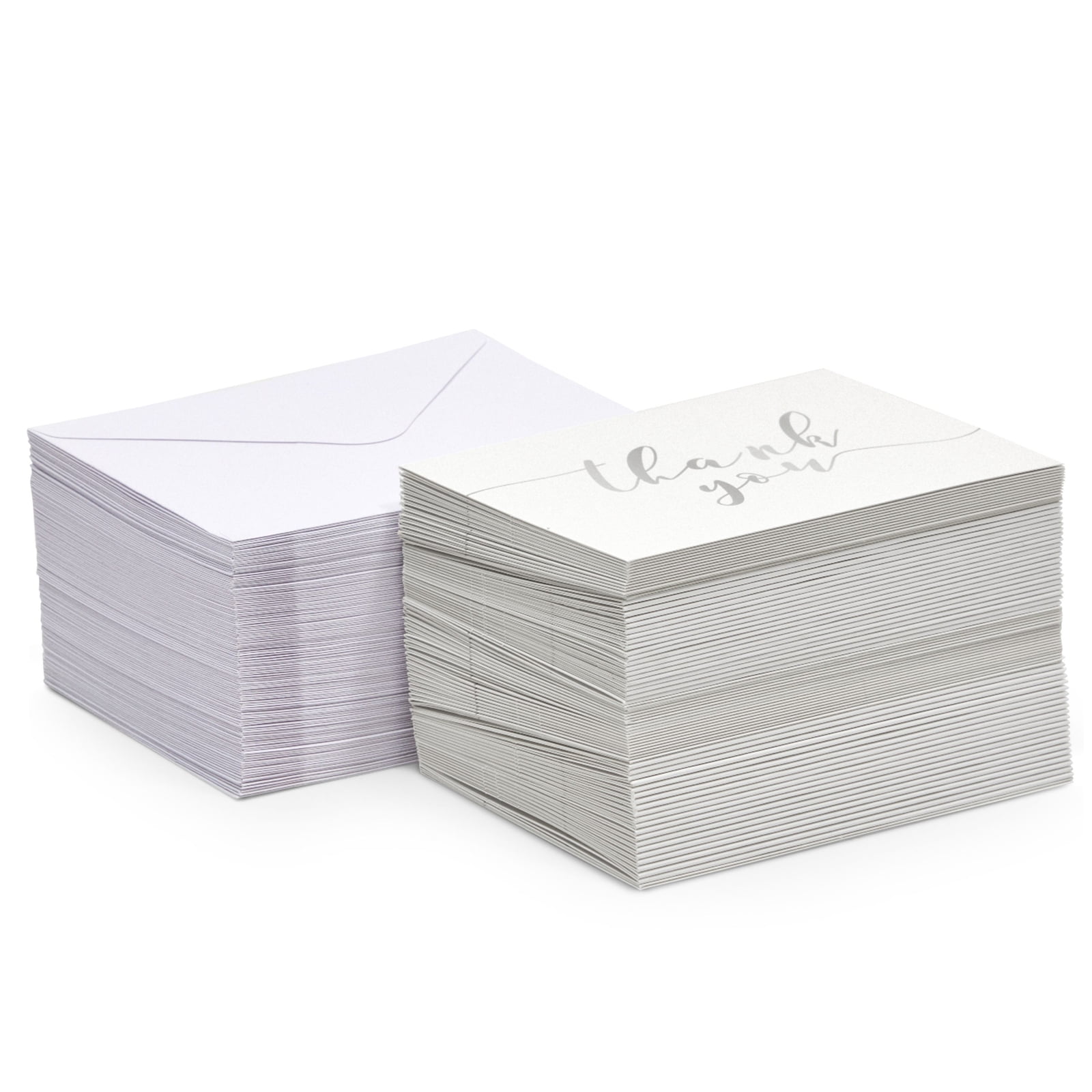 120-Count Thank You Cards with Envelopes, Blank Greeting Notes Bulk Set ...
