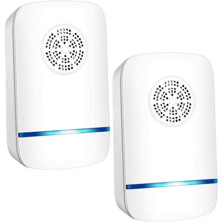 Ultrasonic Insect Repeller, Electric Indoor Mouse Repeller 2pcs ...