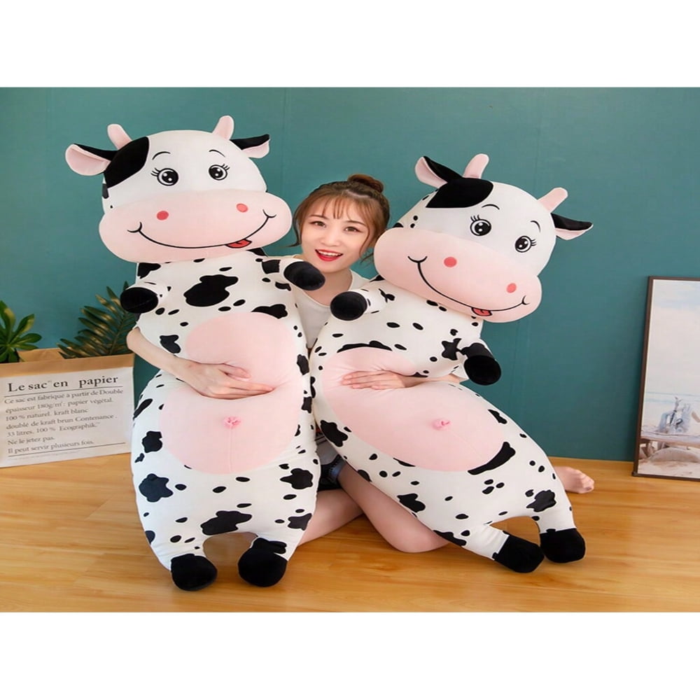Click here for Dosaele Cow Plush Pillow Cute Stuffed Animal Toy G... prices