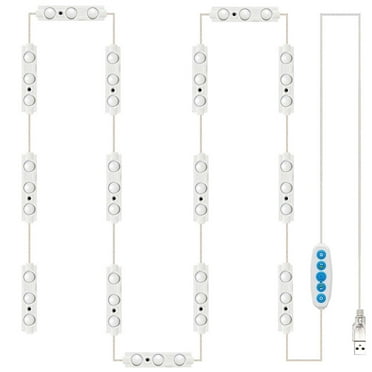 LED Vanity Mirror Light Bulb Hollywood Mirror Front Light Bathroom ...