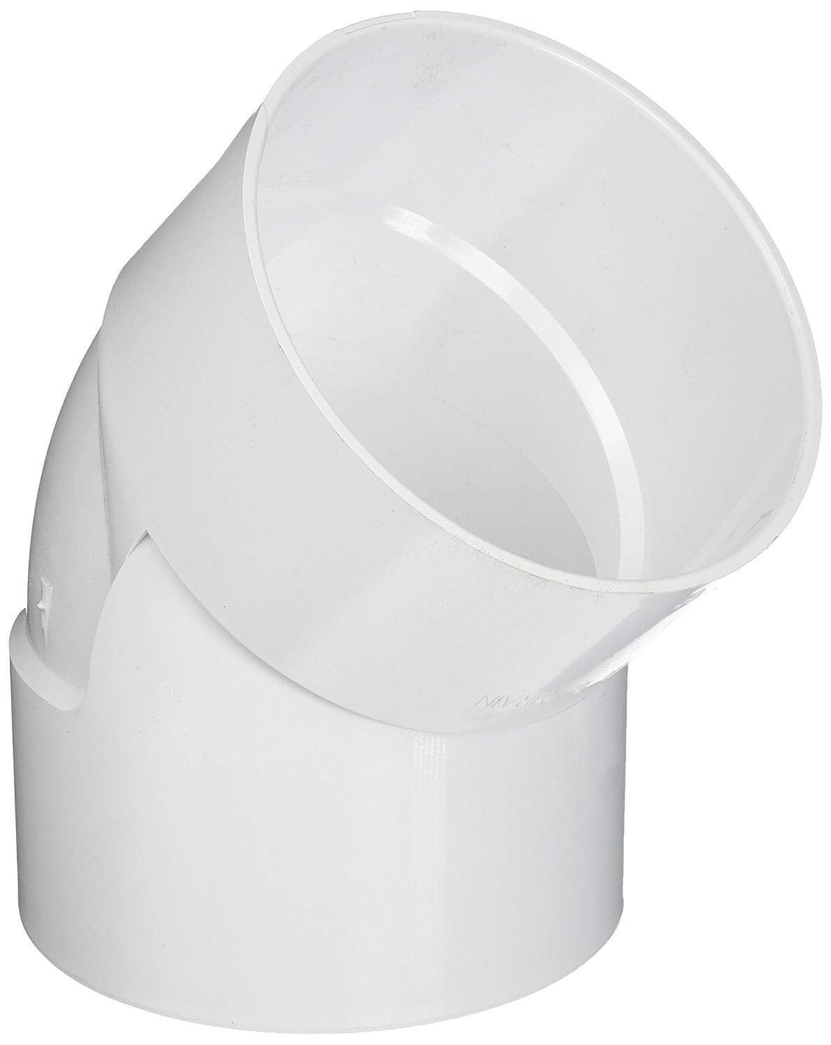GENOVA PRODUCTS 40660 6" S&D 45D PVC ELBOW - Walmart.com