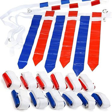 Replacement Flag Football Flags, Set of 12, Red - Walmart.com