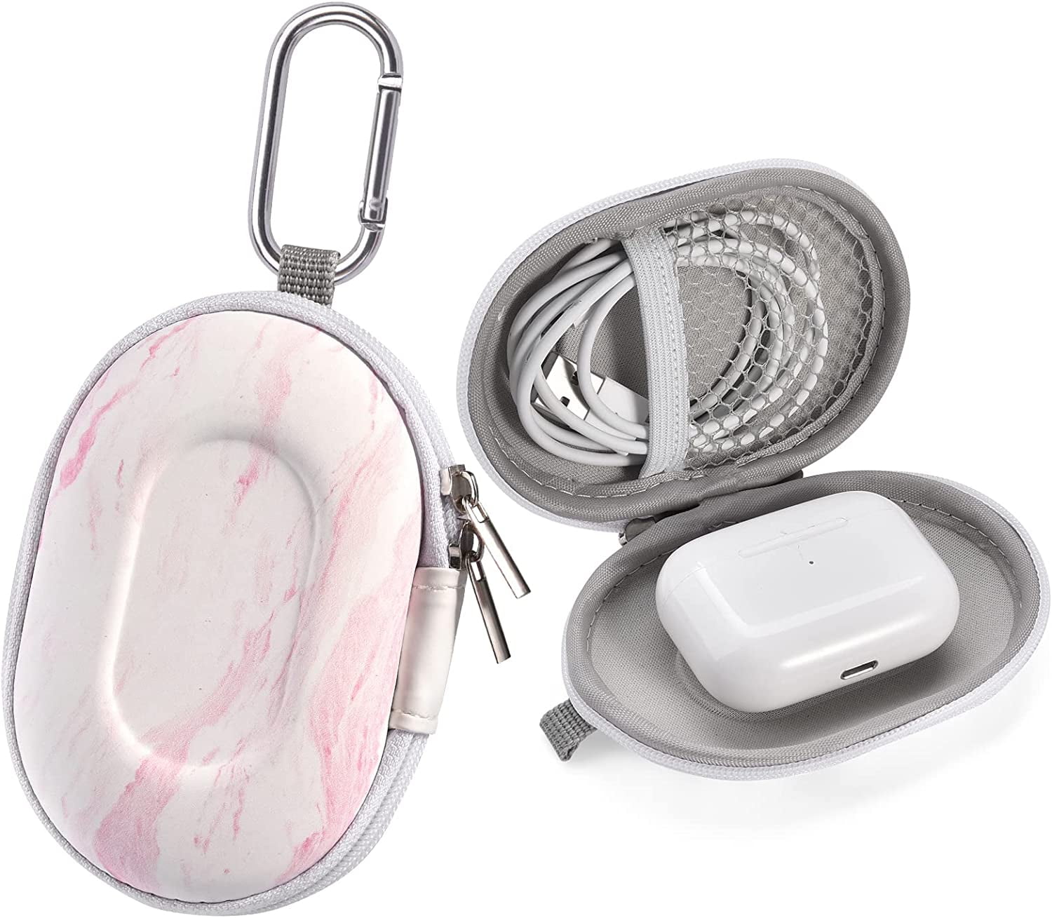 V-Moro earbud case holder，General printing Leather Organizer Carrying ...