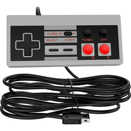 Ortz 10ft NES Classic Controller for Nintendo Mini Edition Console ...