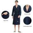 Robes for Men, PUTUO Mens Robe, Lightweight Soft Spa Nightgowns Pajamas for Men with Pockets ...