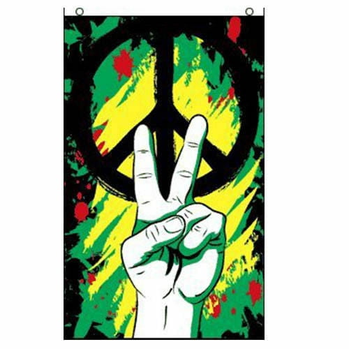 Rasta Peace Sign