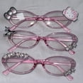 Hello Kitty Sanrio Anime Y2k Eyeglass Frame Take Pictures Decorative ...