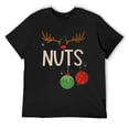Chest Nuts Men's Cotton HD Print Short Sleeve T-Shirt Crew Neck Top ...