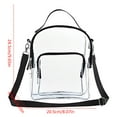 Ihvewuo Clear Bag PVC Transparent Bag for Women Men Large Capacity ...