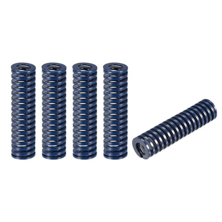 Uxcell Die Spring 5 Pack 16mm OD 60mm Long Spiral Stamping Light Load ...
