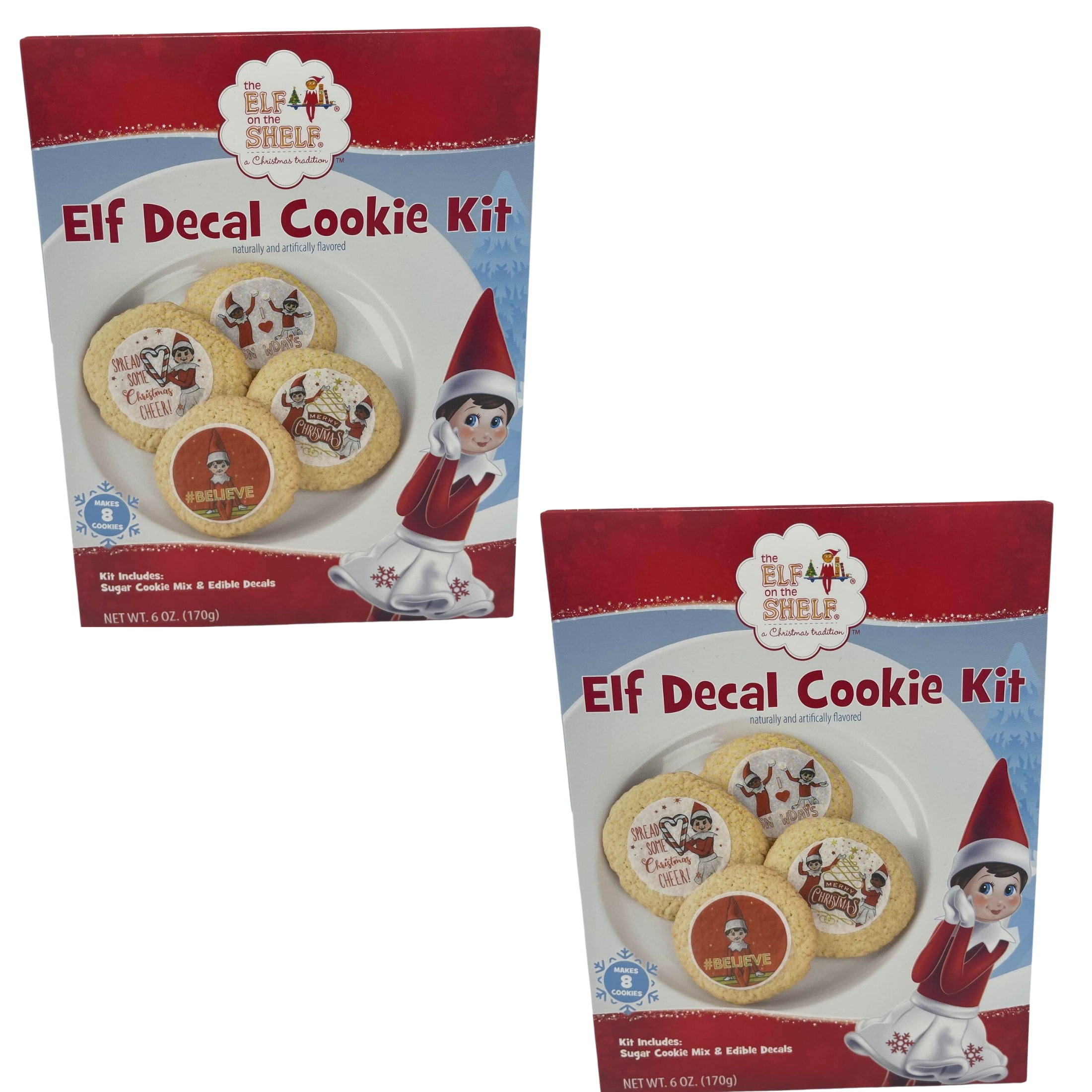 Elf Decal Cookies Kit Winter Wonderland Sweet Box Essential Holiday ...
