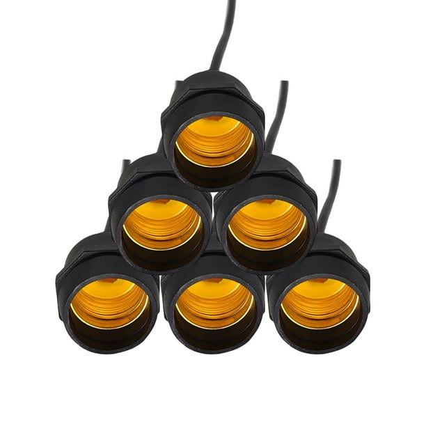 mmirethe 6 Pieces Outdoor Home Office Hotel Lamp Holder Bedroom Light ...