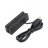 Zerone MSR90 USB Magnetic Strip Card Reader for Small Business - 3 ...