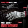12 Pairs Leather Work Gloves, Hand Protection for All Environments ...