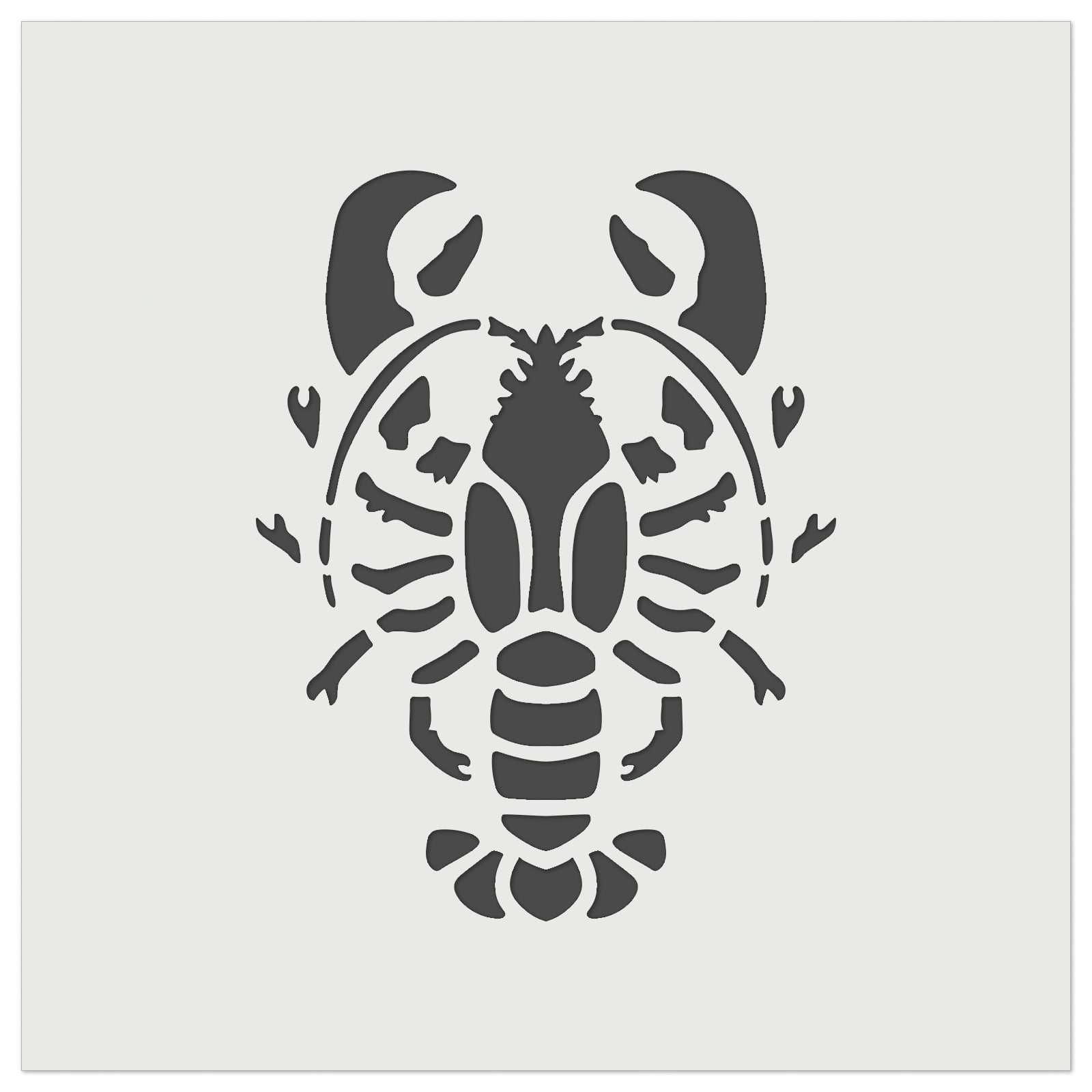 Maine Lobster Seafood Crustacean DIY Cookie Wall Craft Stencil - 7.0 ...