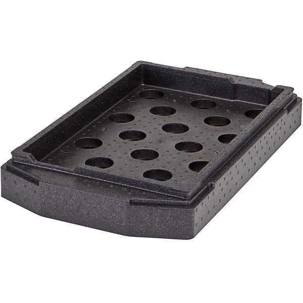 Cambro EPPCTL Cam GoBox 3 3/8" Black Camchiller Insert for Large Handle ...