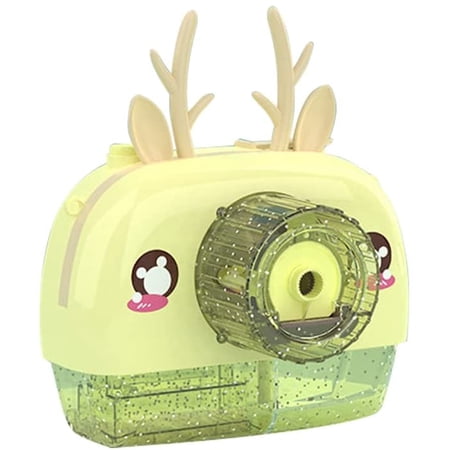 Kids Rabbit Elk Camera Light Music Electric Automatic Bubble Blower ...