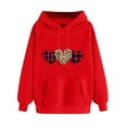 Cavosen Valentines Day Womens Sweatshirts And Hoodies Oversized Drop