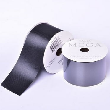Yama Ribbon 1.5" Black Grosgrain Mega Ribbon, 1 Each - Walmart.com